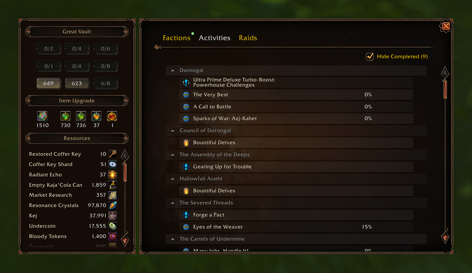 World of Warcraft Rankings for Mythic+ and Raid Progress